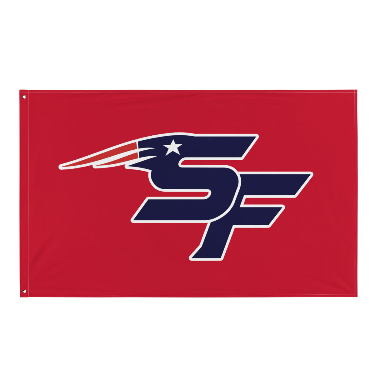 Southside Freedom Flag Red – 2 Down Baseball